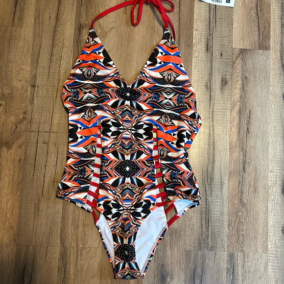 Swim | Nwt Yandy Sexy One Piece Swimsuit High Cut Large | Poshmark